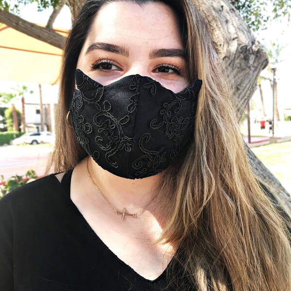 Black Lace Cat Mask - Etsy