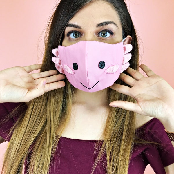 Axolotl Mask - Etsy