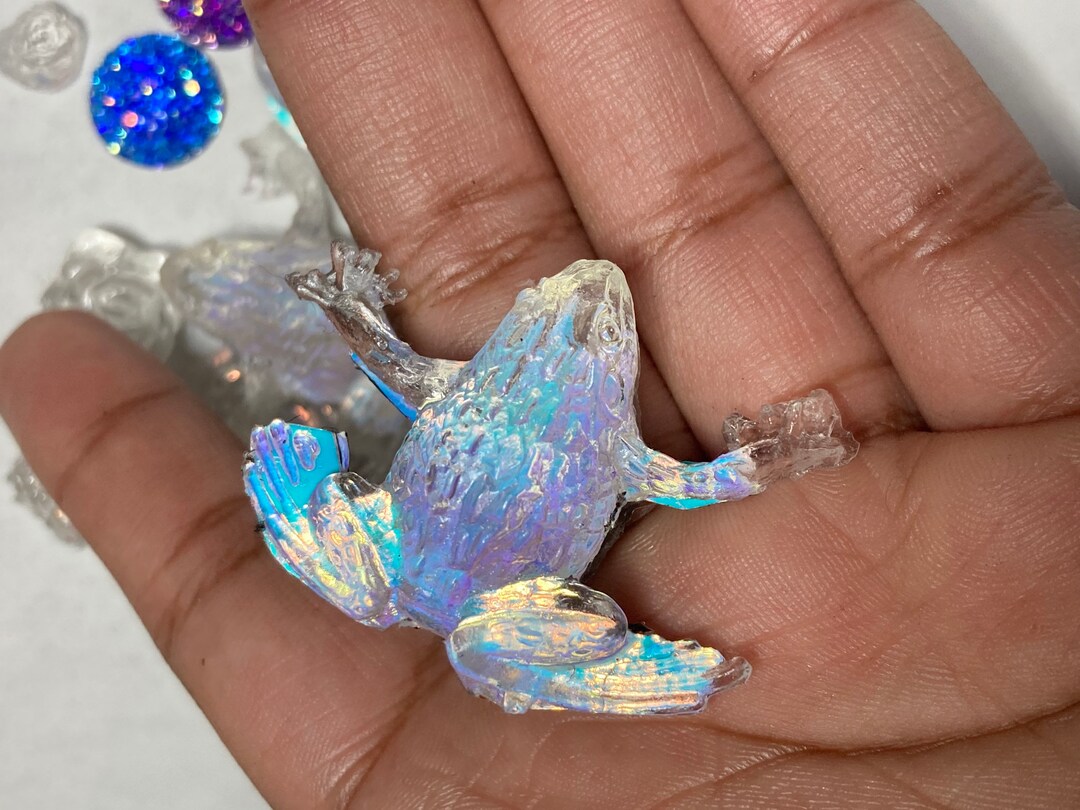 Crystal Holographic Resin Pins - Etsy