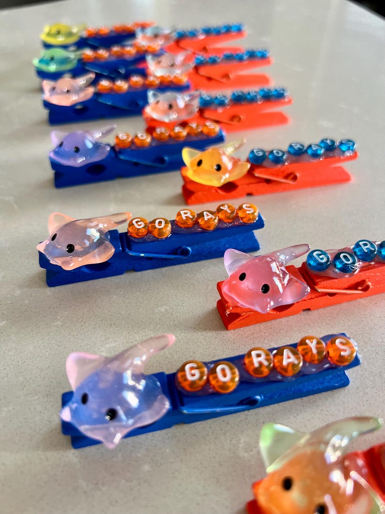 Custom Volleyball Go Rays Cips Pins: Positive Slogans, Good Luck Charms ...