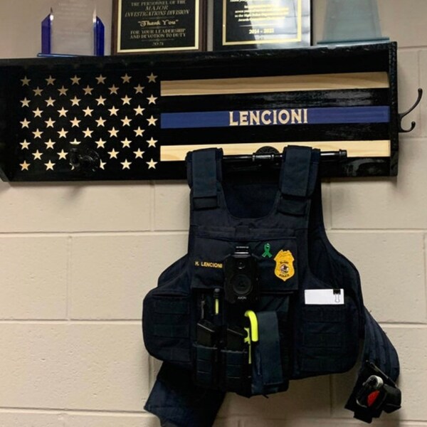 Police Gear Rack - Etsy