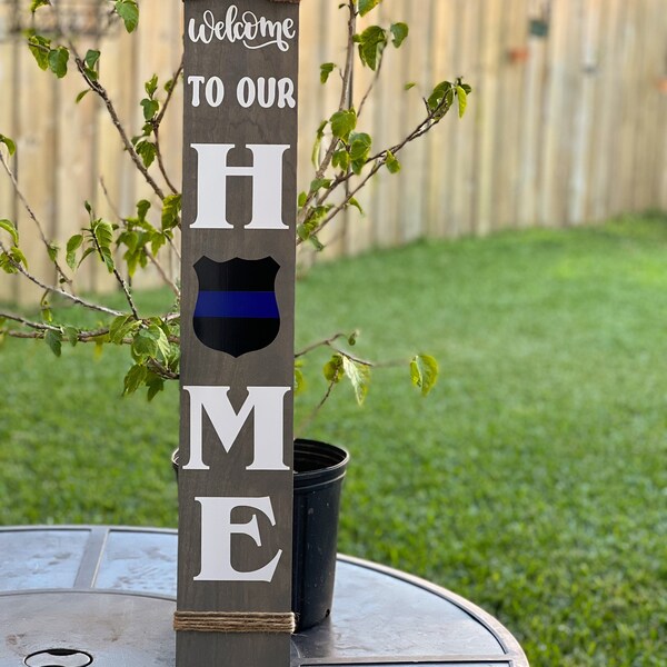 Police Welcome Svg - Etsy