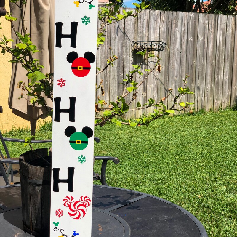 Ho Ho Ho Porch Sign - Etsy