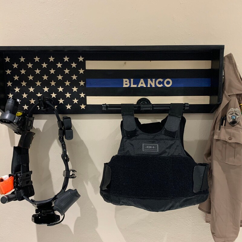 Police Gear Rack - Etsy