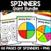 Game Board Spinner Printable Bundle - Etsy