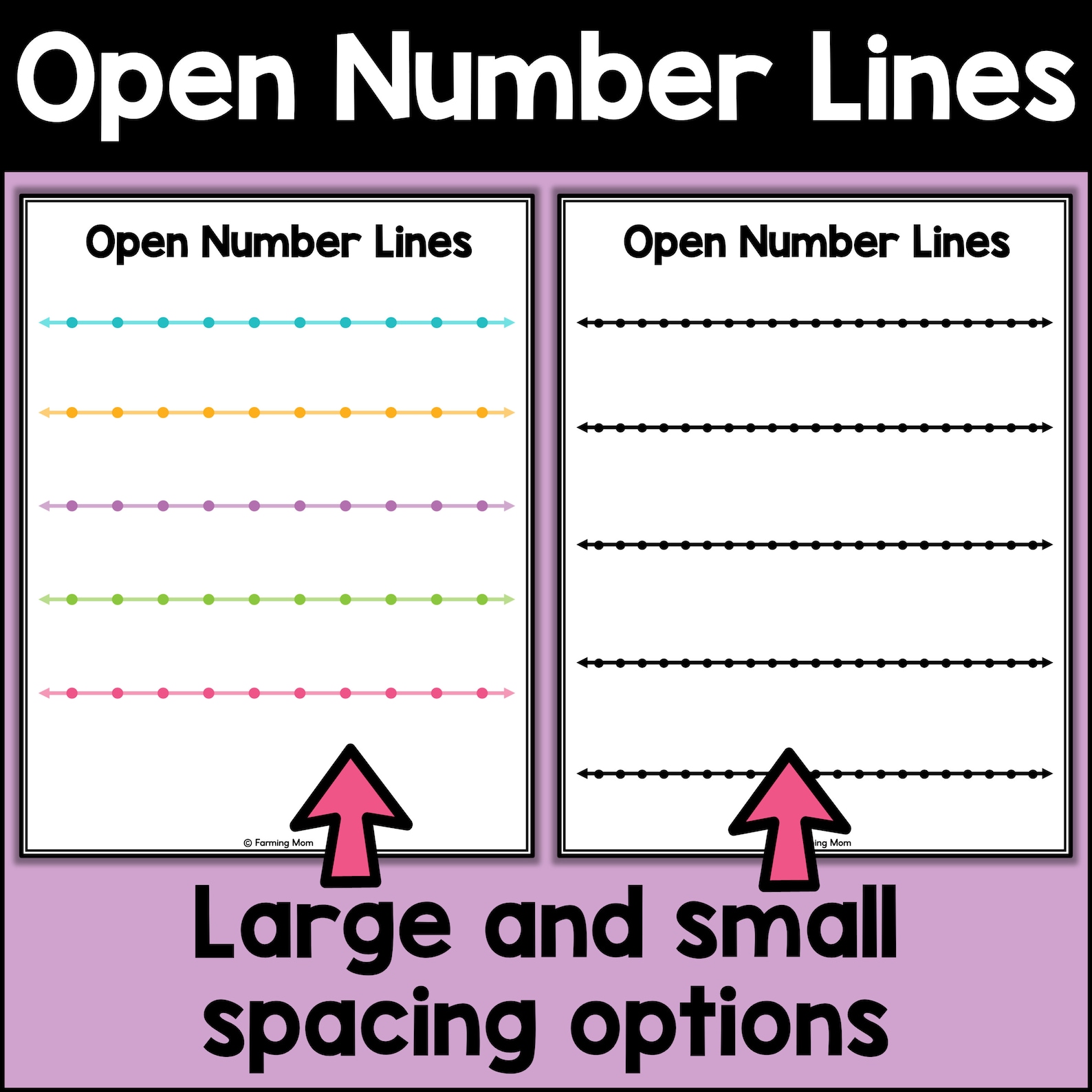 Number Line 1-20 Math Worksheet Printable and Counting to 100 for Kids ...