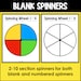 Game Board Spinner Printable Bundle - Etsy