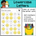 Alphabet Letters Search and Find the Letter Worksheets for - Etsy