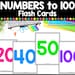 Number Flash Cards Numbers 1-100 Printable Flashcards for Kids - Etsy