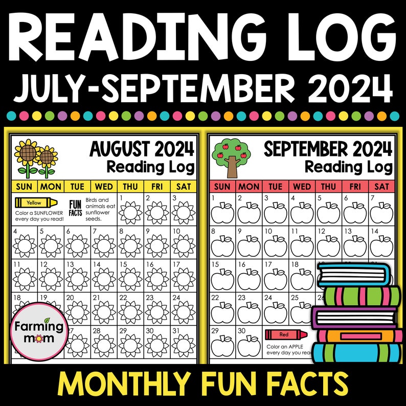 Summer Reading Chart July 2024 Calendar Printable Coloring Pages ...