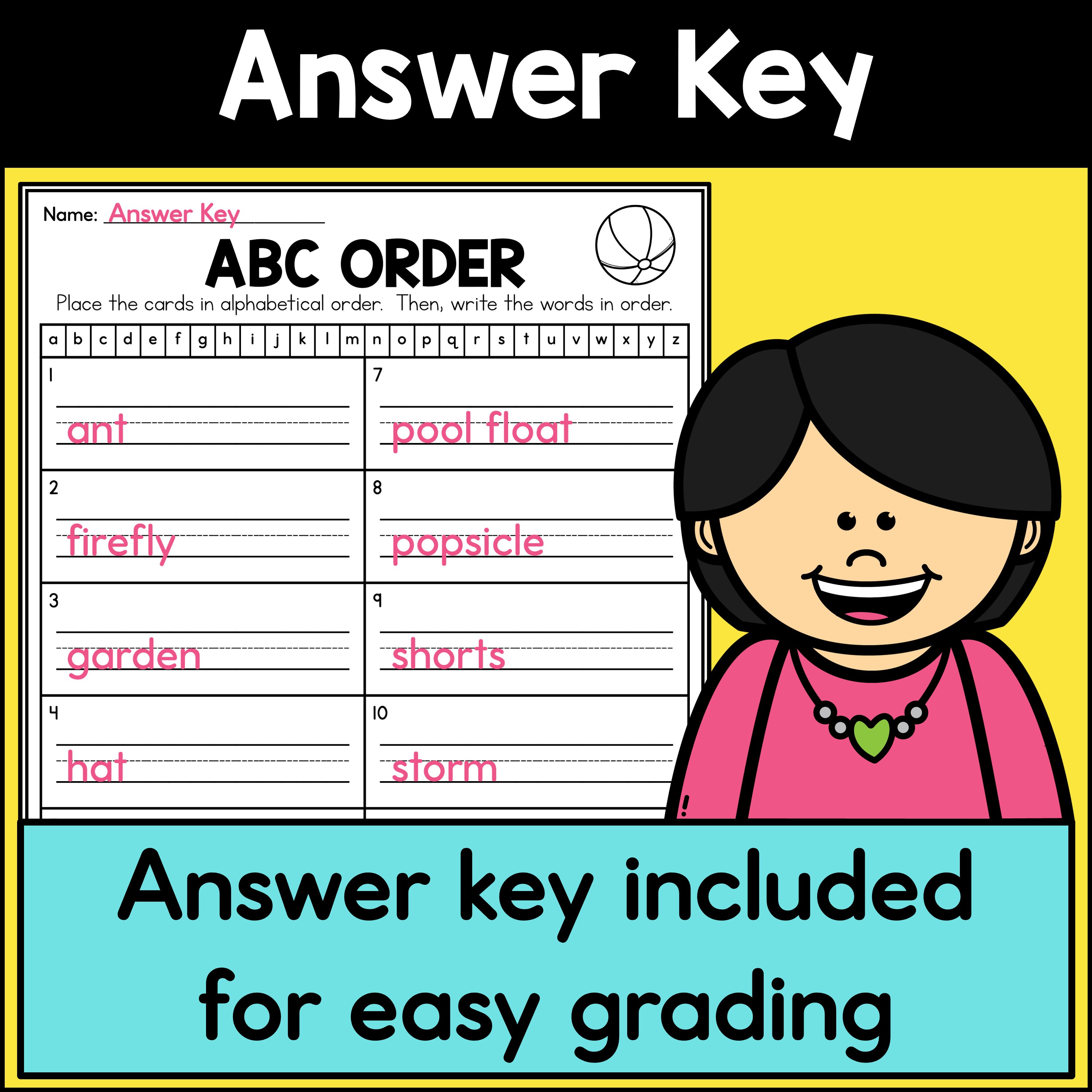 Summer Words Scavenger Hunt for Kids Vocabulary Flash Cards and ...