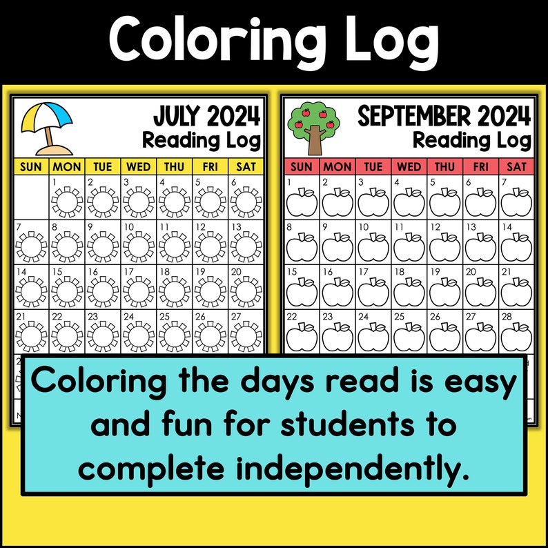 Summer Reading Chart July 2024 Calendar Printable Coloring Pages ...
