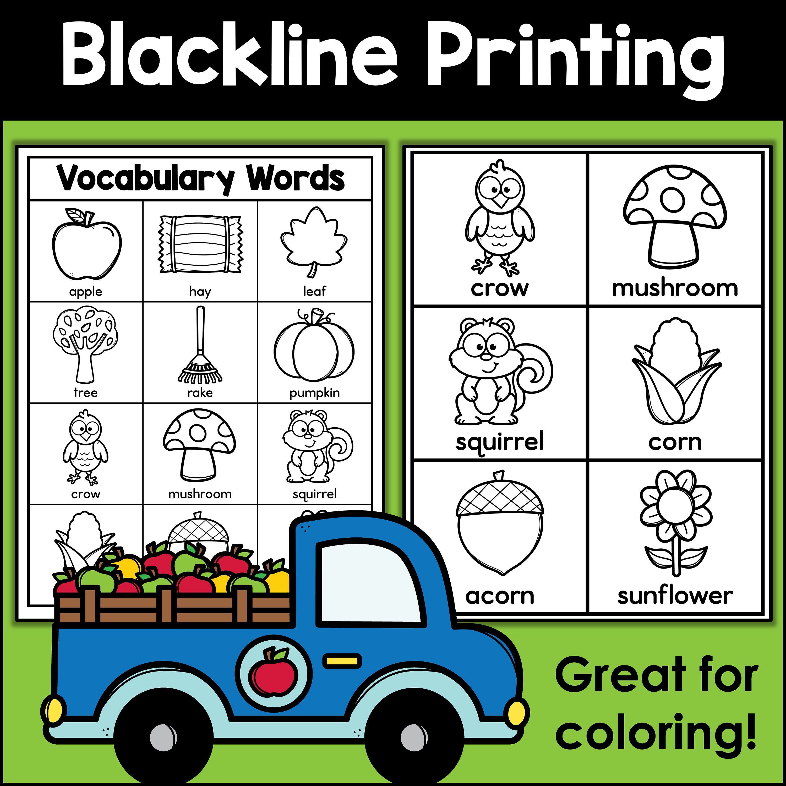 Fall Scavenger Hunt Printable Worksheets for Kids Fall Word Games Kids ...