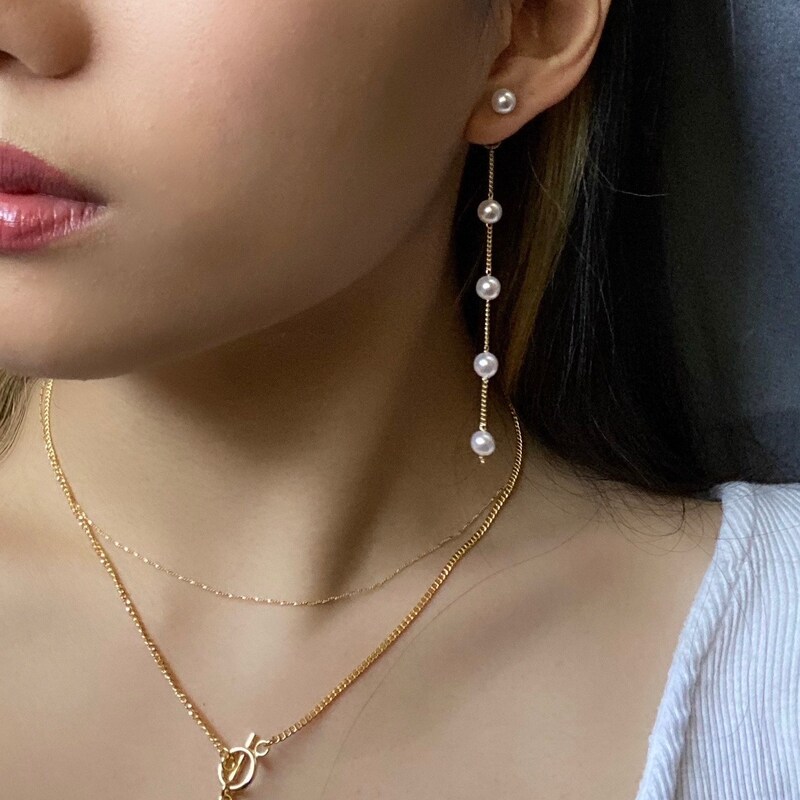 Thread Earrings - Etsy