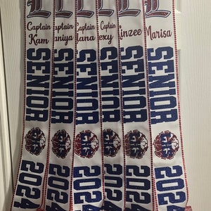 Senior Sashes All Sports/organizations and Life Events - Etsy