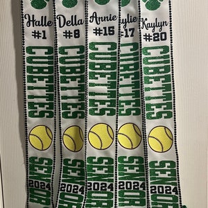 Senior Sashes All Sports/organizations and Life Events - Etsy