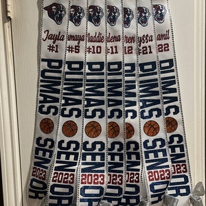 Senior Sashes All Sports/organizations and Life Events - Etsy