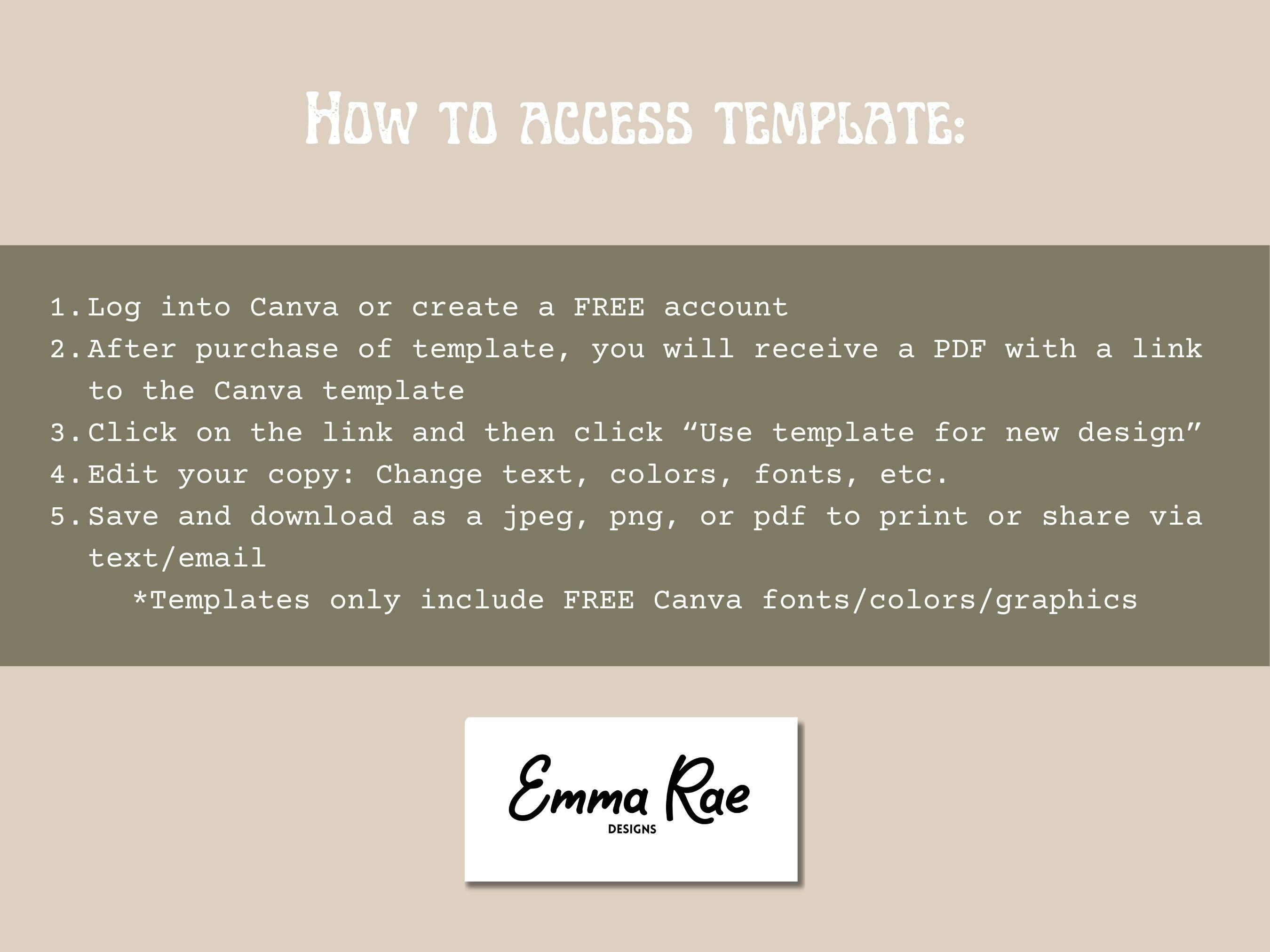 Book Club Party Invitation Canva Template - Etsy