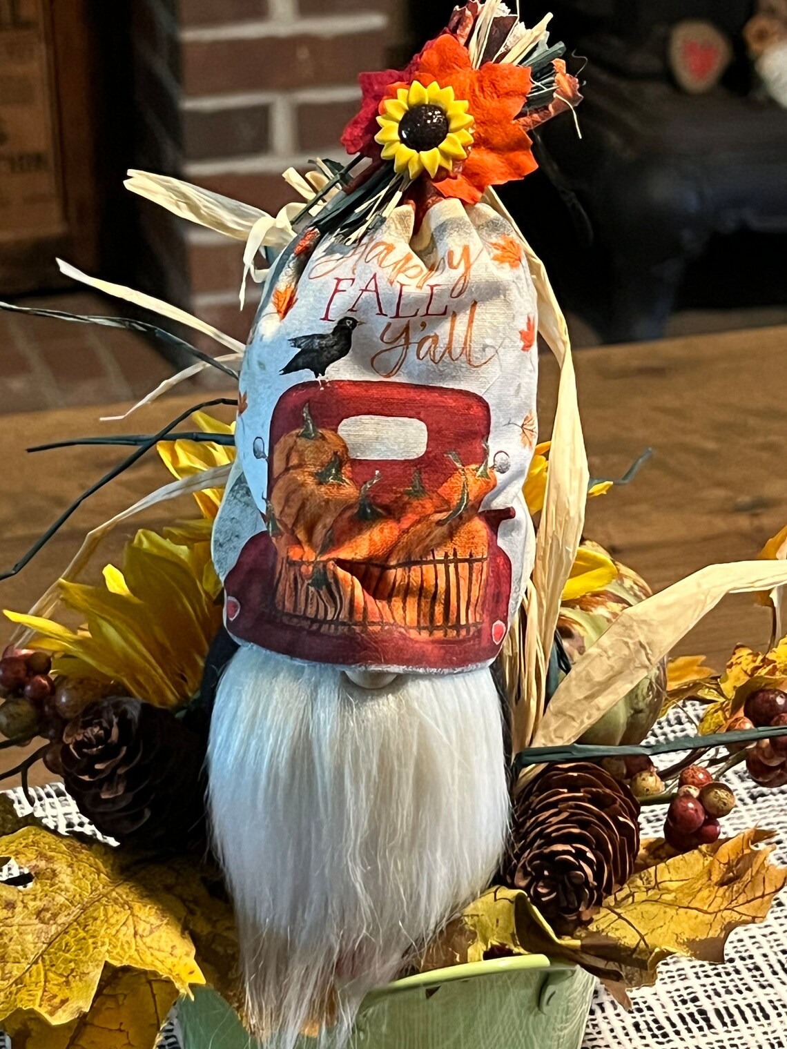 Happy Fall Y’all Gnome Centerpieces - Etsy