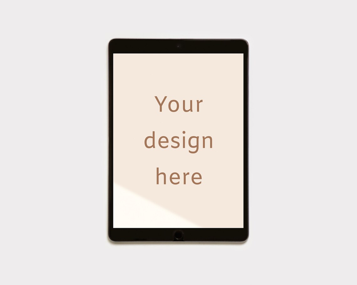 IPad Minimal styled Mockup Basic Mockup Tablet PC Mockup | Etsy
