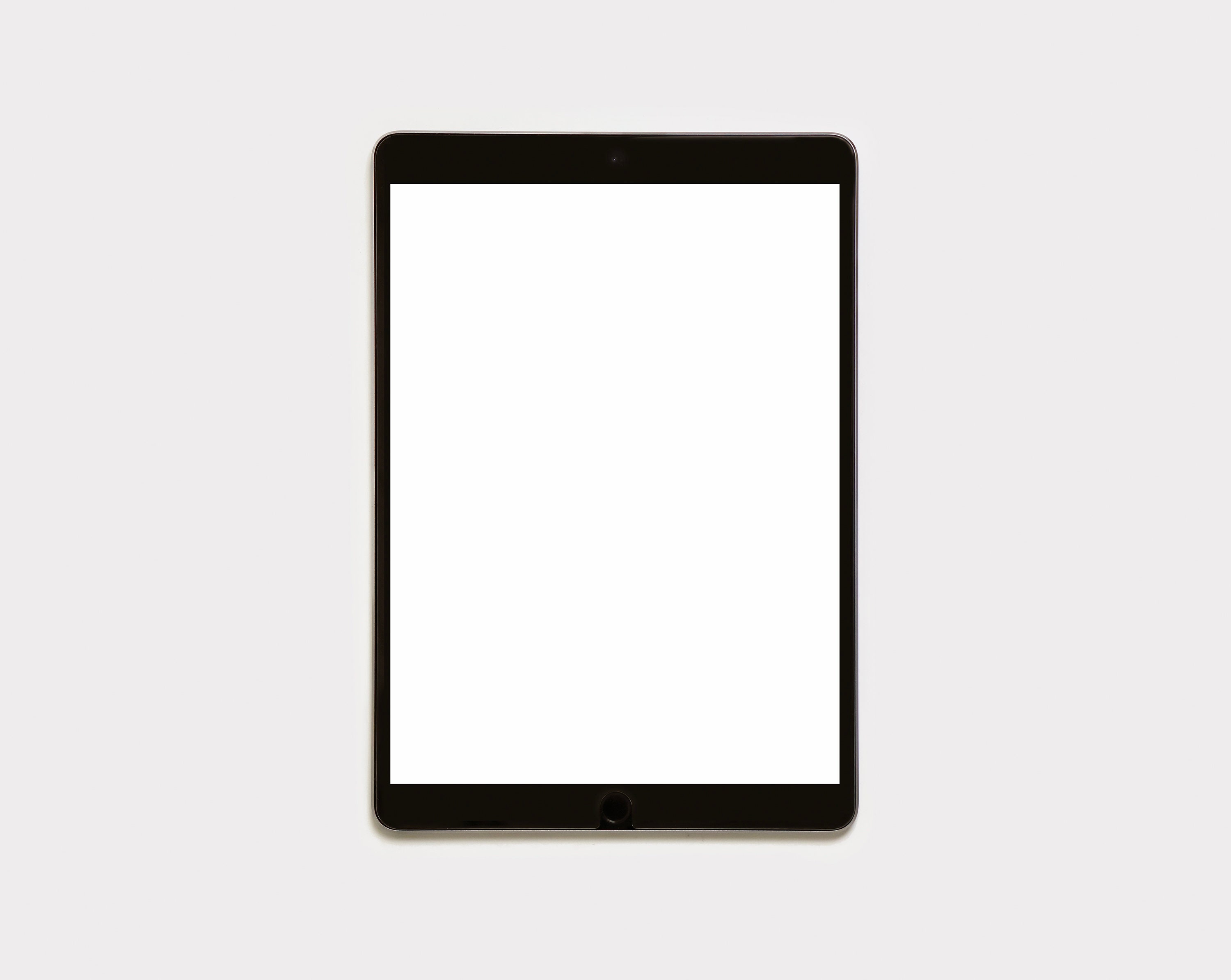 IPad Minimal Styled Mockup, Basic Mockup, Tablet PC Mockup, iPad Screen ...