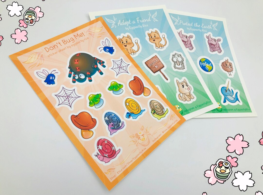 Welcome to the Wilderness - Sticker Sheets!!! - Etsy