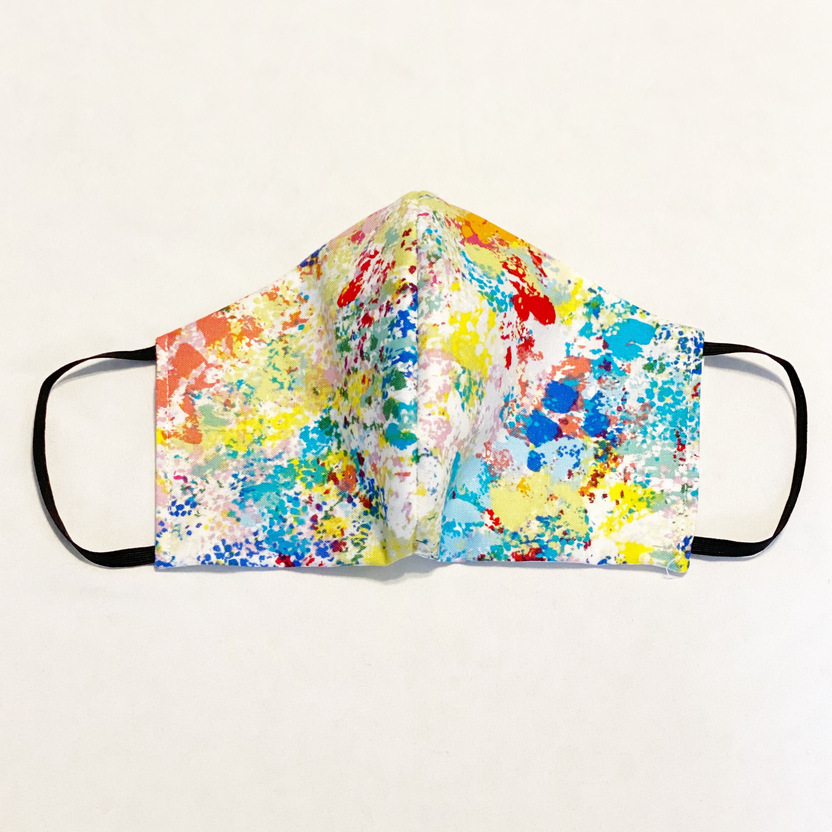 Paint Splat Face Mask 2 Layers 100% Cotton Soft Elastic - Etsy