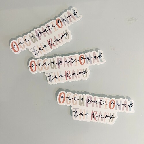 Get a Grip Sticker Water Resist Punny Occupational Therapy - Etsy