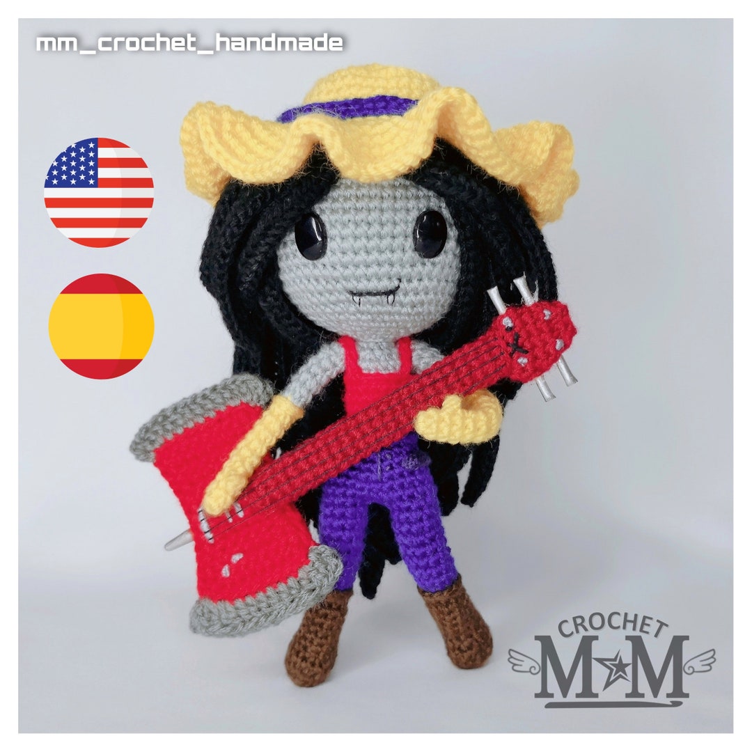 Marceline PDF, Amigurumi Pattern Marceline Abadeer, Adventure Time, the ...