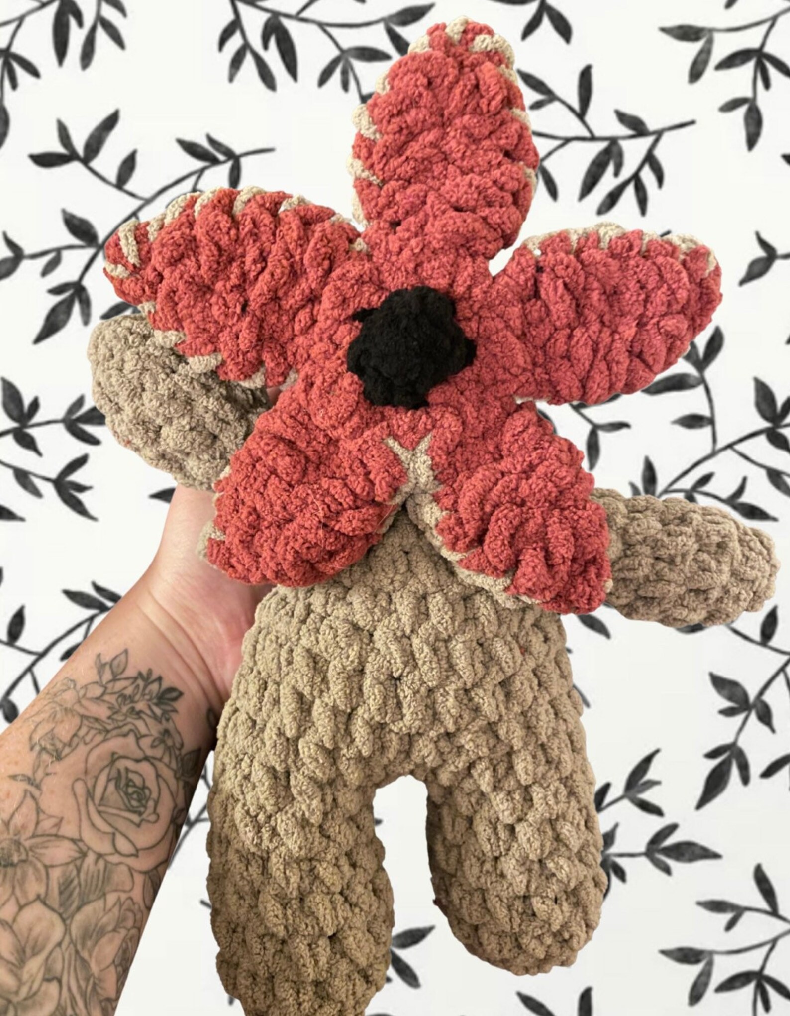 Democutie Crochet Demogorgon Pattern Monster Plush - Etsy