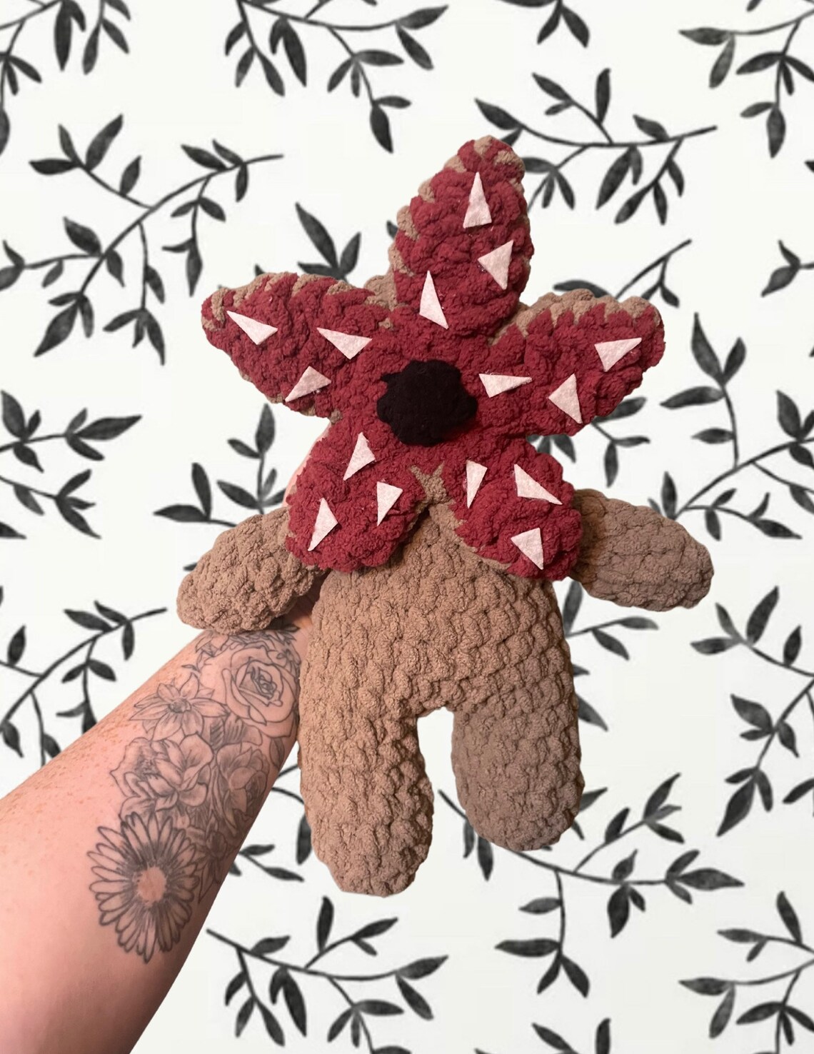 Democutie Crochet Demogorgon Pattern Monster Plush - Etsy