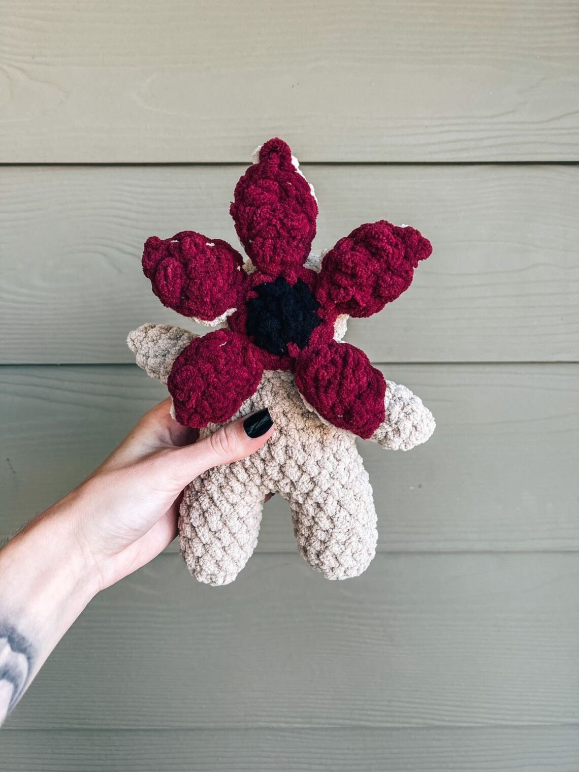 Democutie Crochet Demogorgon Pattern Monster Plush - Etsy