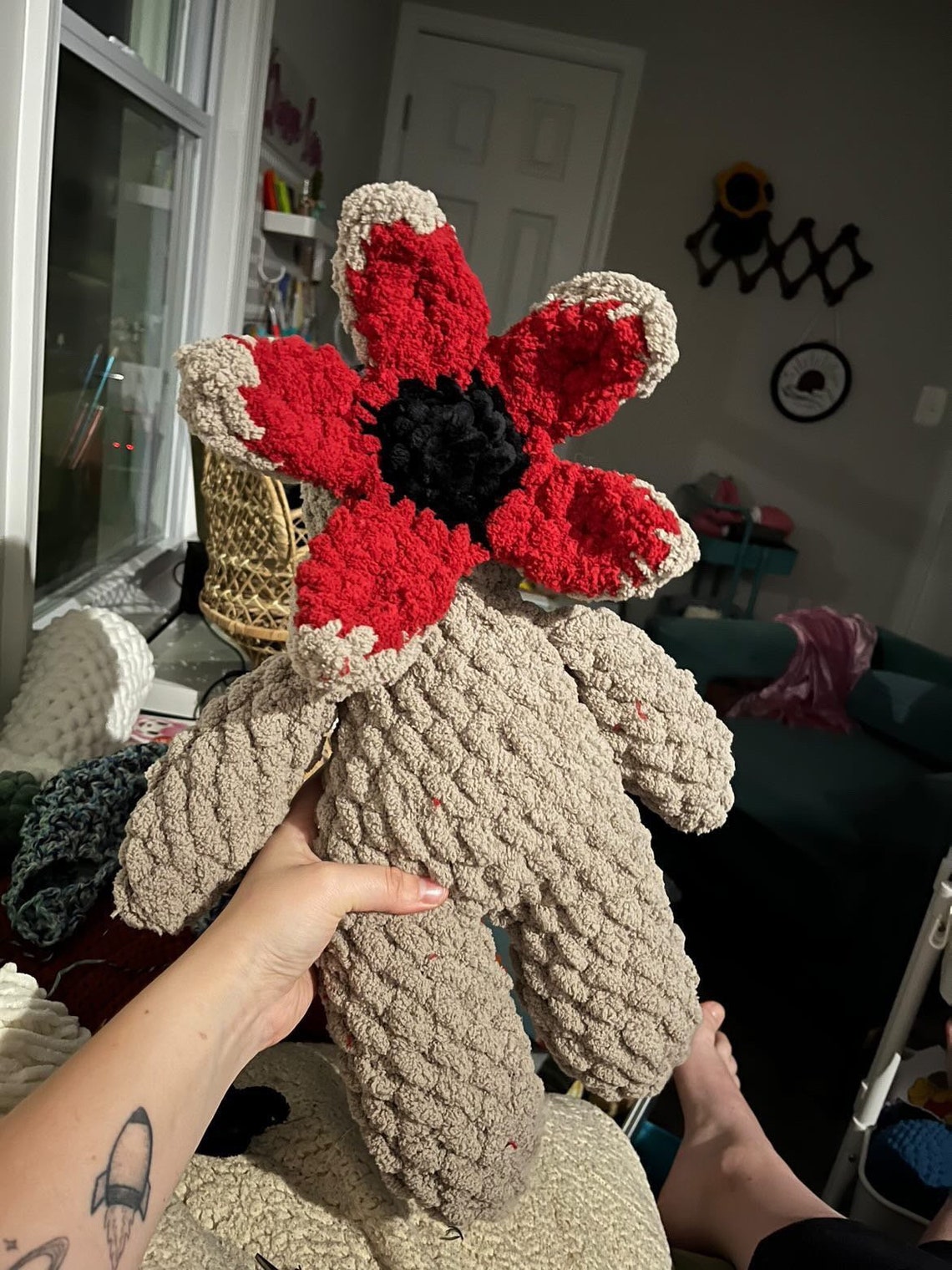 Democutie Crochet Demogorgon Pattern Monster Plush - Etsy