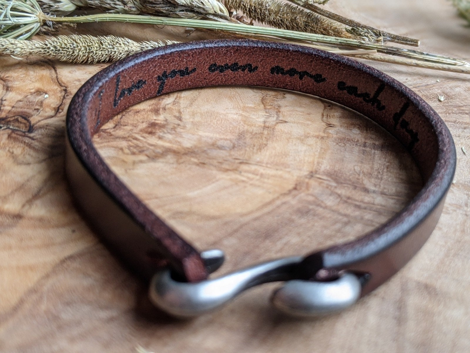 Secret Message Bracelet Hidden Message Personalised Real | Etsy UK