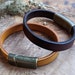 Secret Message Bracelet, Hidden Message, Personalised Real Leather ...