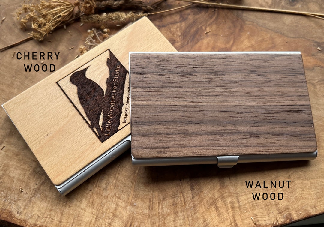 Design Your Own Business Card Holder - New Business - Personalised Logo ...