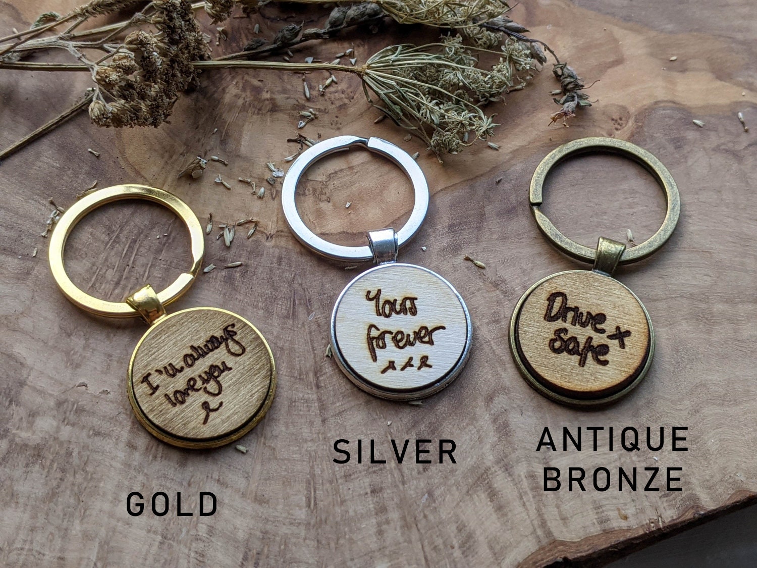 Custom Design or Logo Keyring Design Your Own 5th Wedding | Etsy