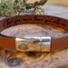 Secret Message Bracelet, Hidden Message, Personalised Real Leather ...