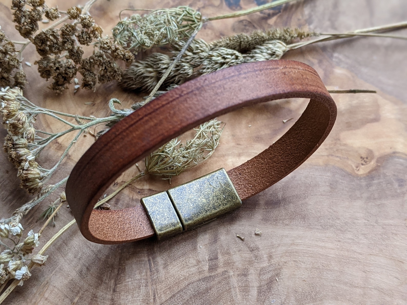 Secret Message Bracelet, Hidden Message, Personalised Real Leather ...