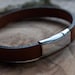 Secret Message Bracelet, Hidden Message, Personalised Real Leather ...