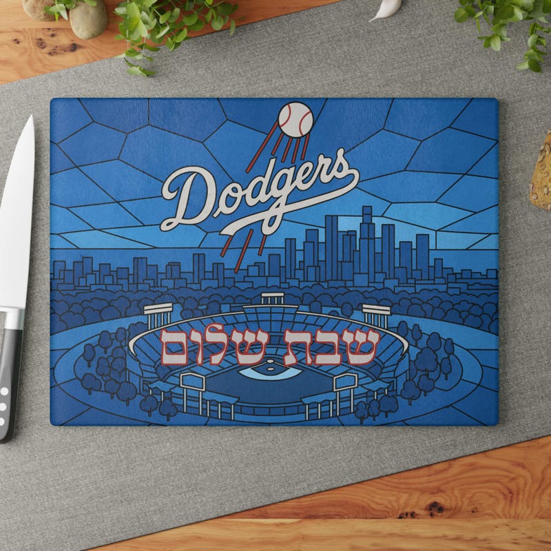 Dodger Stadium Glass - Etsy