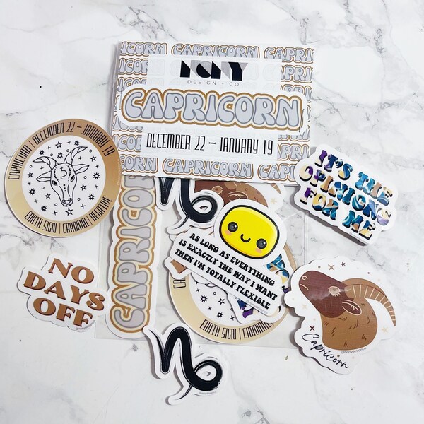 Astrology Sticker Pack - Etsy