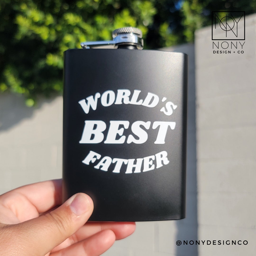 Father's Day Flasks | Super Dad | Best Dad Ever | Dad Fuel | World's ...