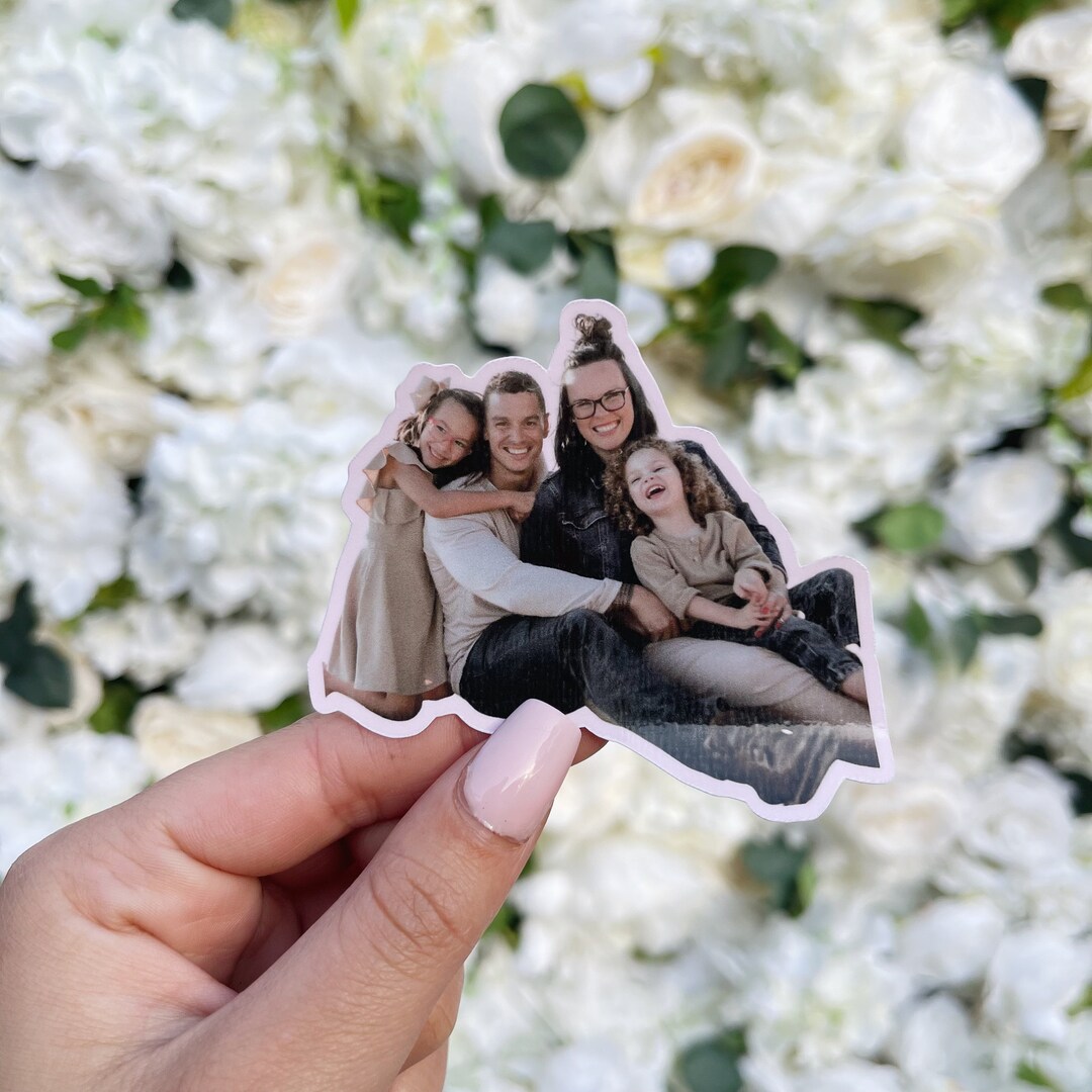 Custom Photo Sticker: Waterproof Vinyl Personalized Picture - Etsy
