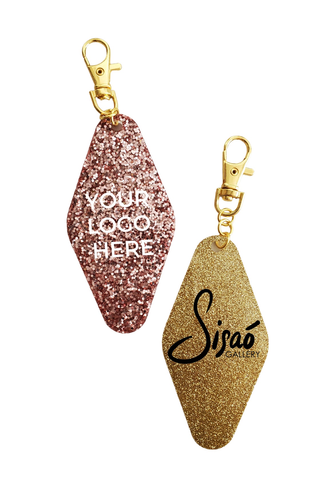 Custom Hotel Key Tag Resin Keychain Logo Keychain | Etsy