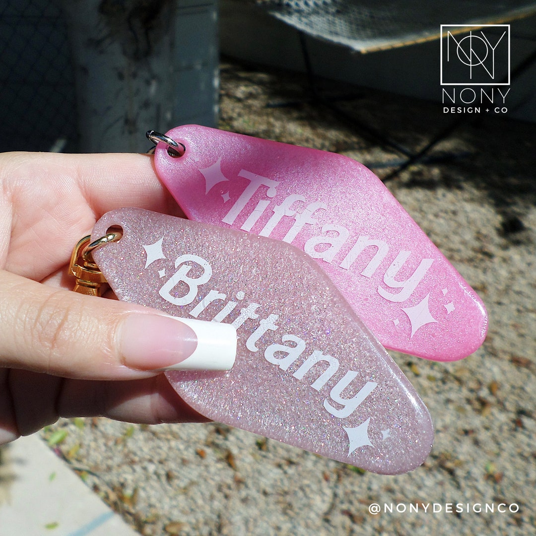 Doll Inspired Retro Keychain | Custom Name Keychain | Personalized Name ...