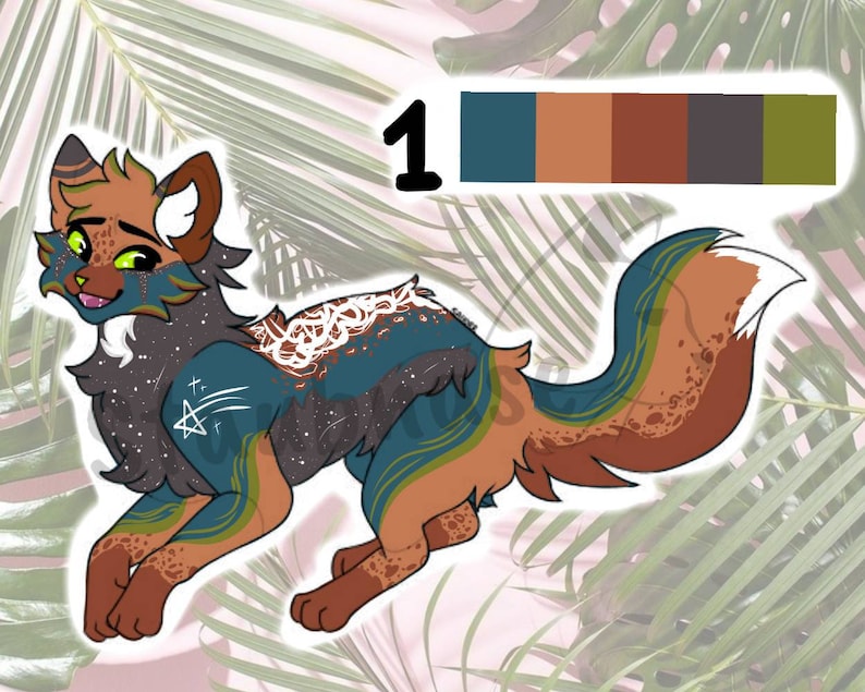 Furry Adopts Fursona OC Character for sale Warrior Cats | Etsy