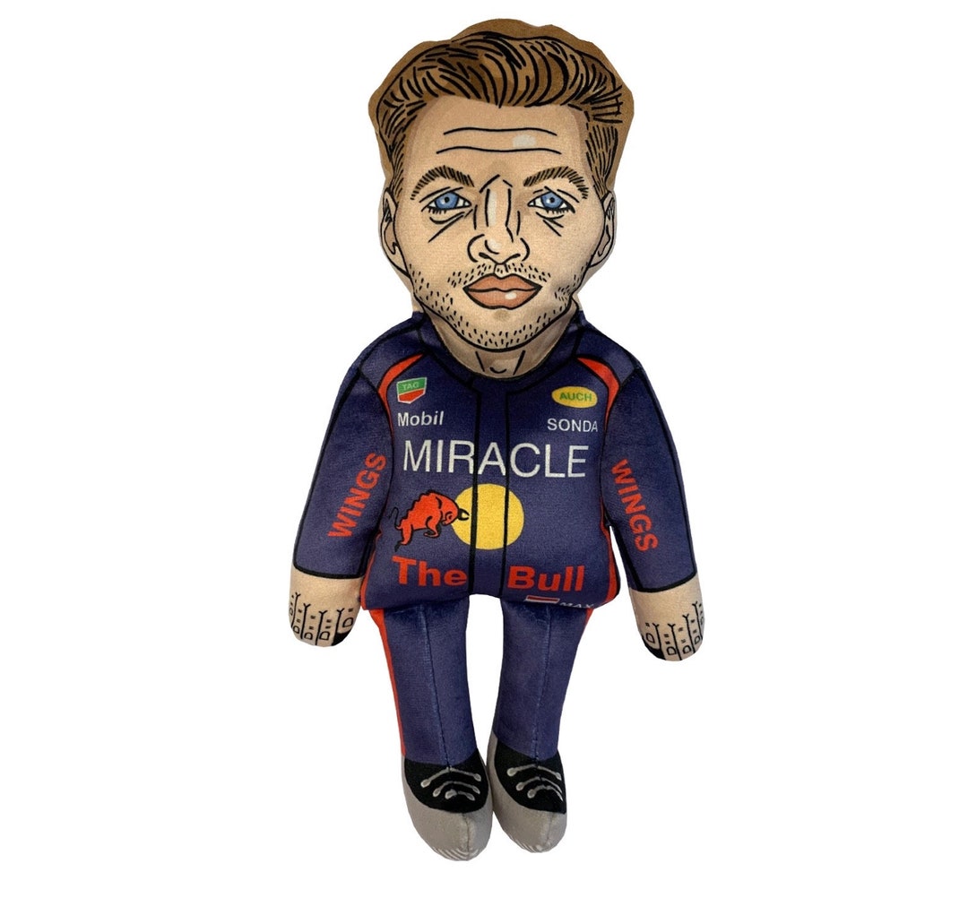 Max Verstappen Doll, Verstappen Plush, Funny Textile Doll, Formula ...