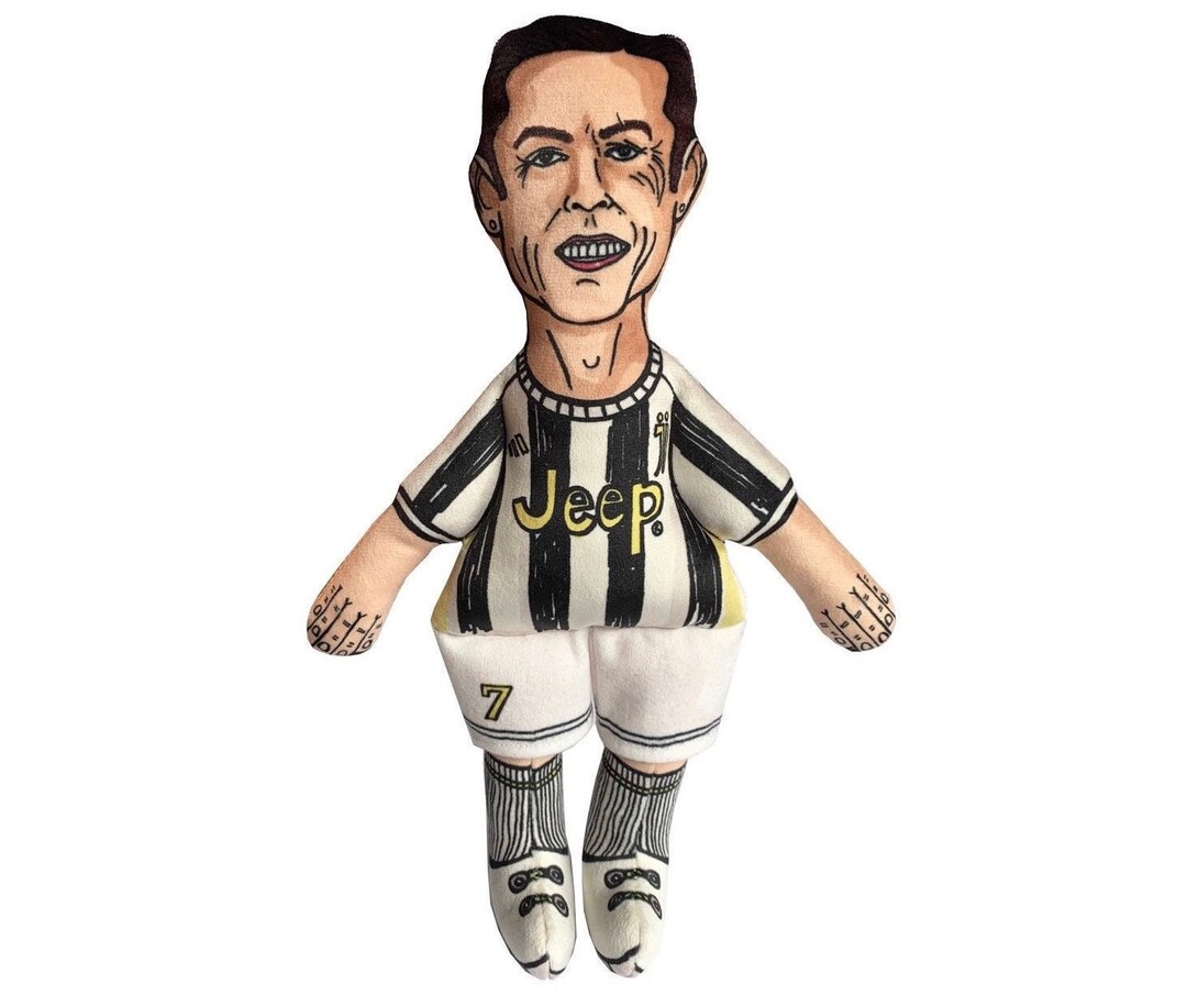Cristiano Ronaldo Dog Toy, Footballer Dog Toy, Footballer Doll, Parody ...