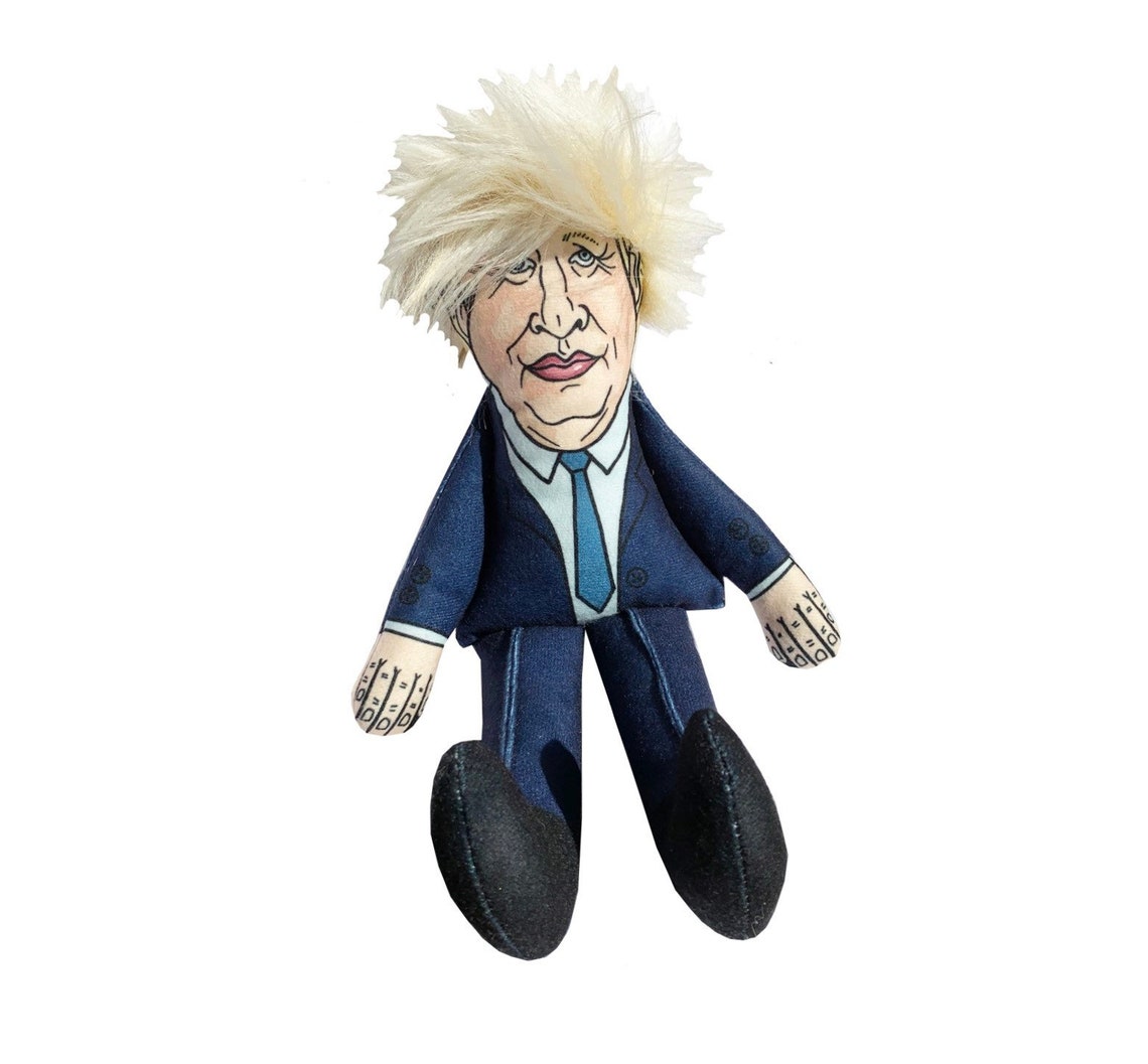 Boris Johnson Dog Toy Celebrity Doll Uk Politics Doll | Etsy
